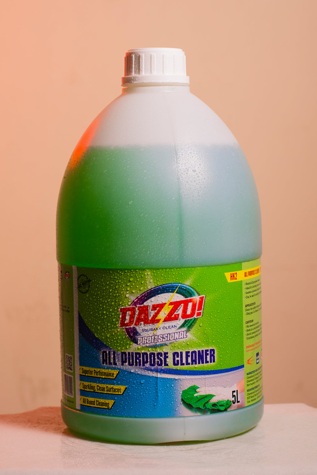 Dazzo! Professional All Purpose Cleaner 5L Pack – Dazzo