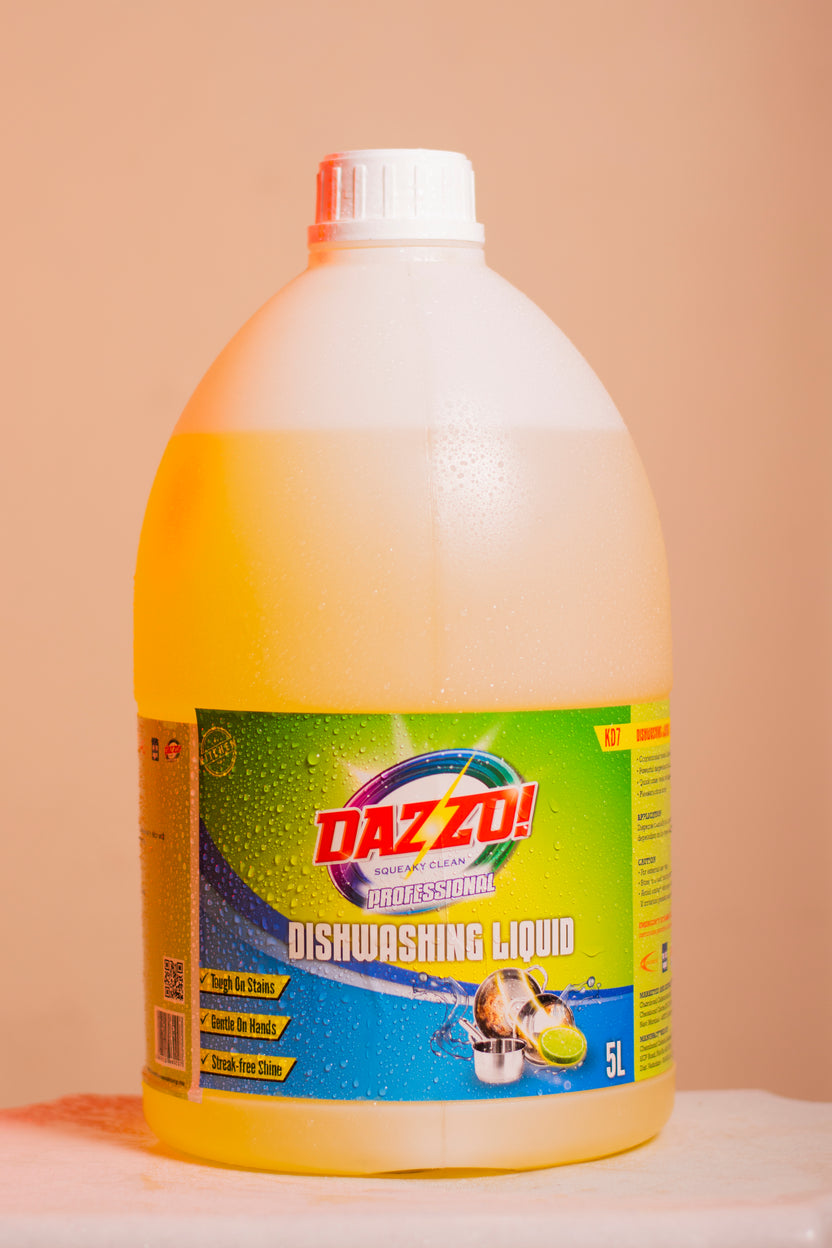 Dazzo! Professional Dishwashing Liquid 5L Pack – Dazzo