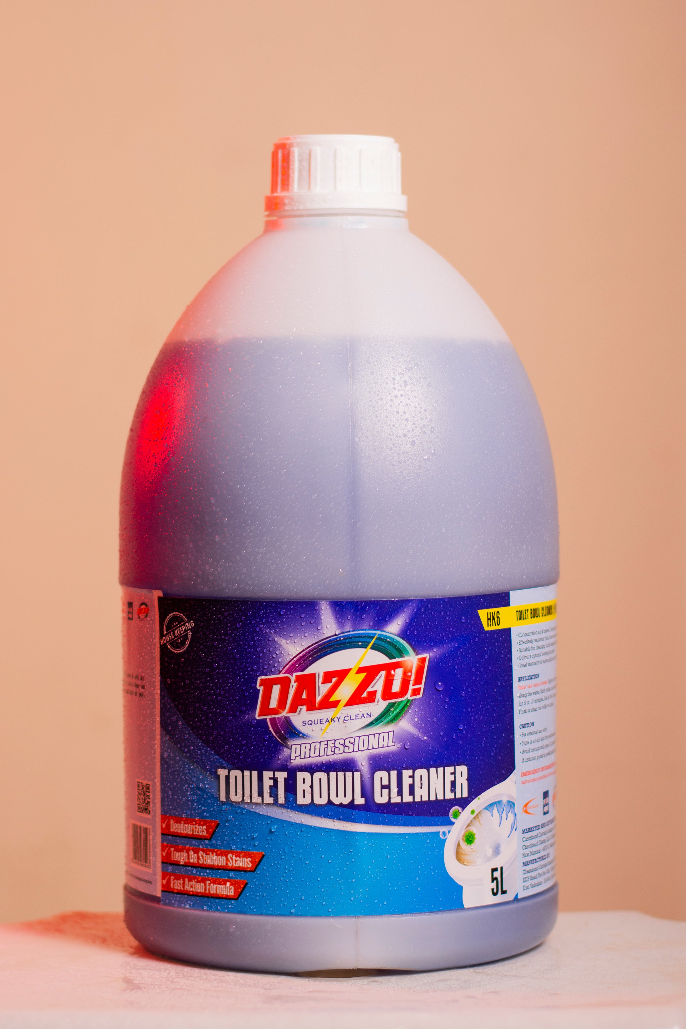 Dazzo! Professional Toilet Bowl Cleaner 5L Pack – Dazzo